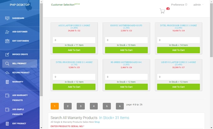 Create dynamic professional website using php mysql datebase by ...