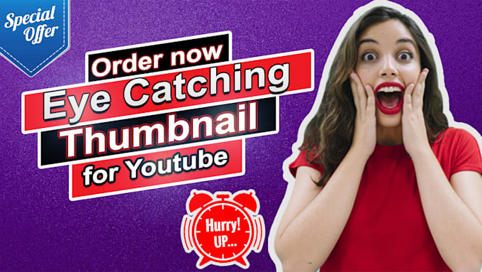 Design professional eye catchy thumbnail for you by Sahiljohn007 | Fiverr