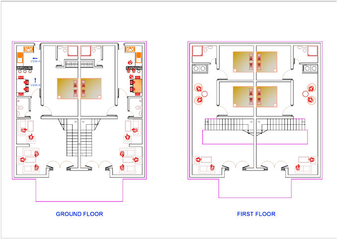 Design 2d layout plan with dimension and elevations by Elite_homes | Fiverr