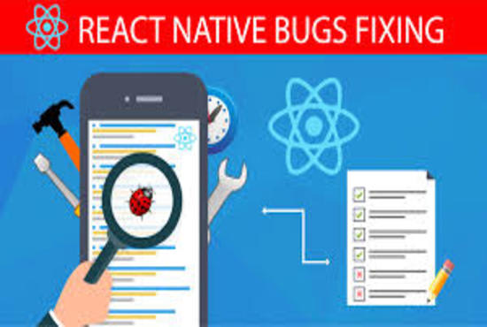 Fix bugs in react native app by Tanveersalman | Fiverr
