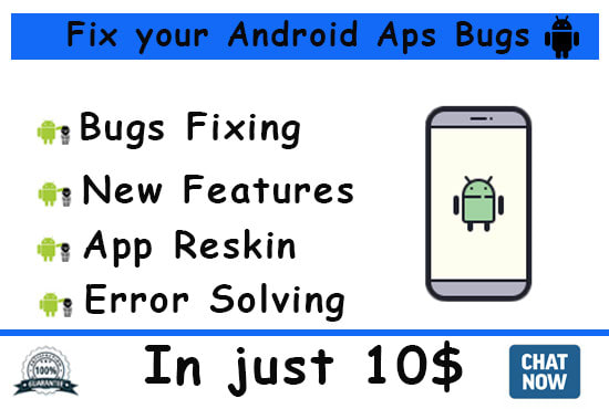 Fix gradle android bugs, and reskin your app by Creativeessa | Fiverr
