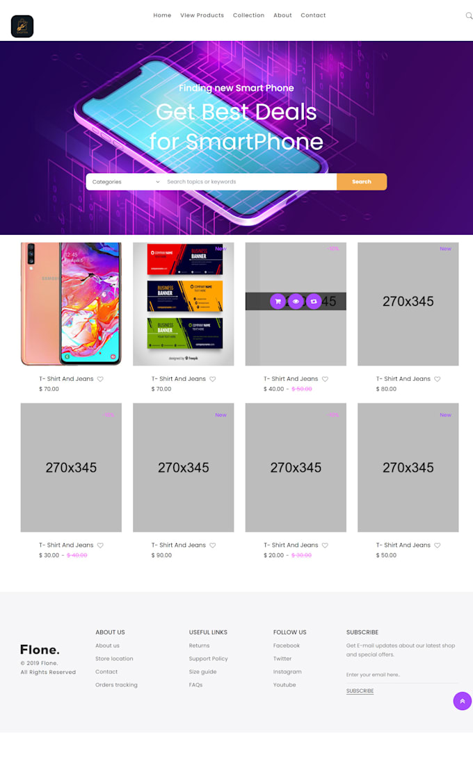 Develop frontend using react js by Sidhammad | Fiverr