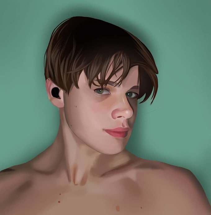 Can paint cute portraits by Damin1 | Fiverr