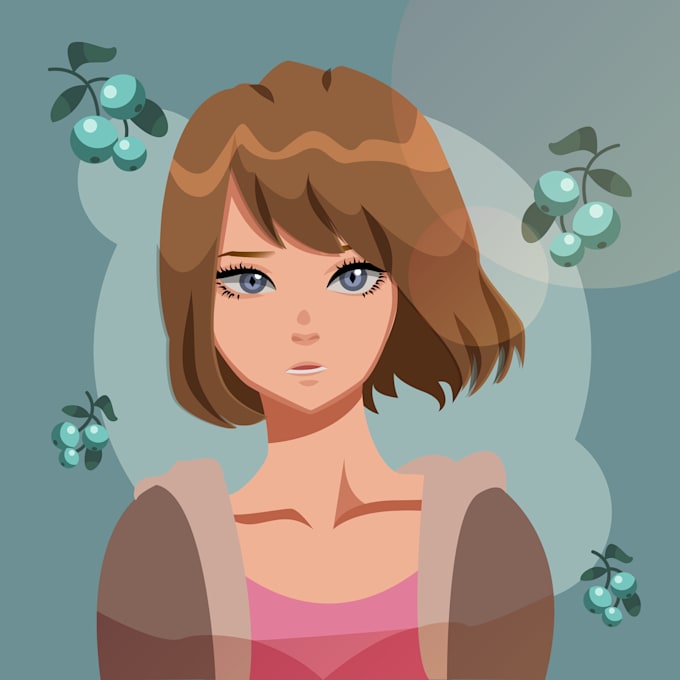 Draw you in a unique cartoon style in vector by Mira_sun | Fiverr
