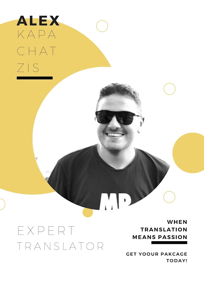 Translate arabic, greek and englsih by Alexanderkapaha | Fiverr