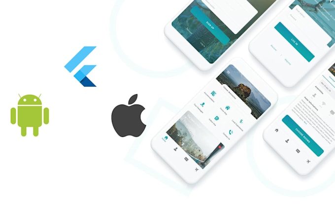 Do flutter app ui design or be your flutter ui developer by ...