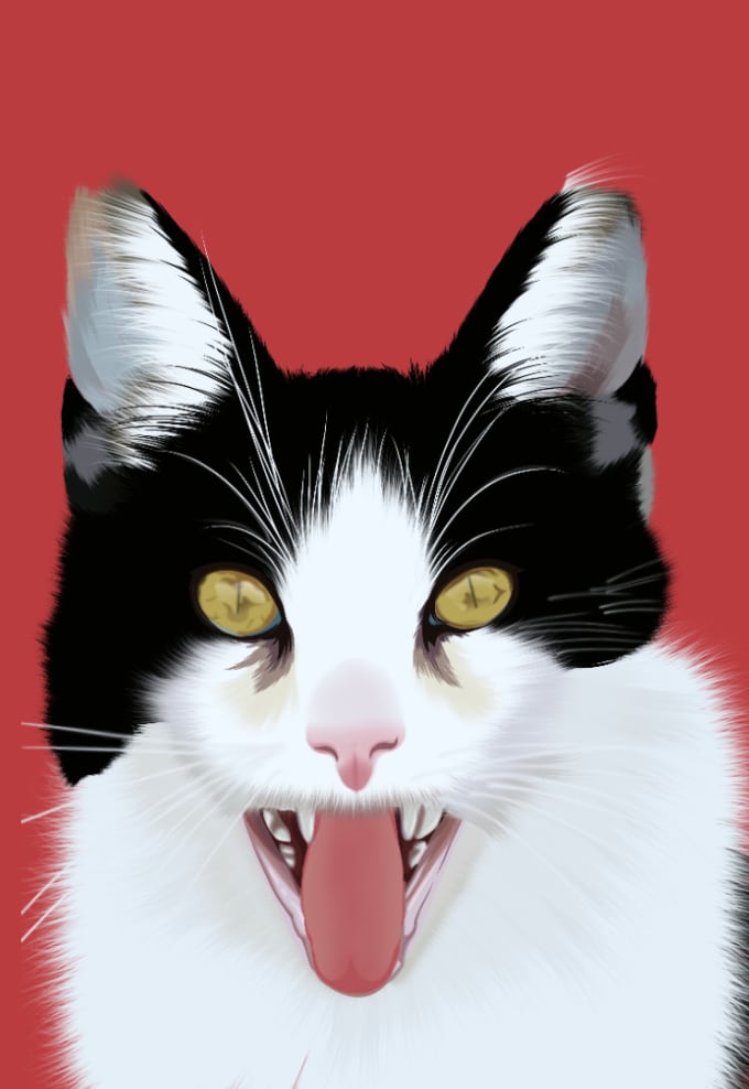 Draw your pet into vector art by Arziemaia | Fiverr Draw your pet into vector art by Arziemaia | Fiverr