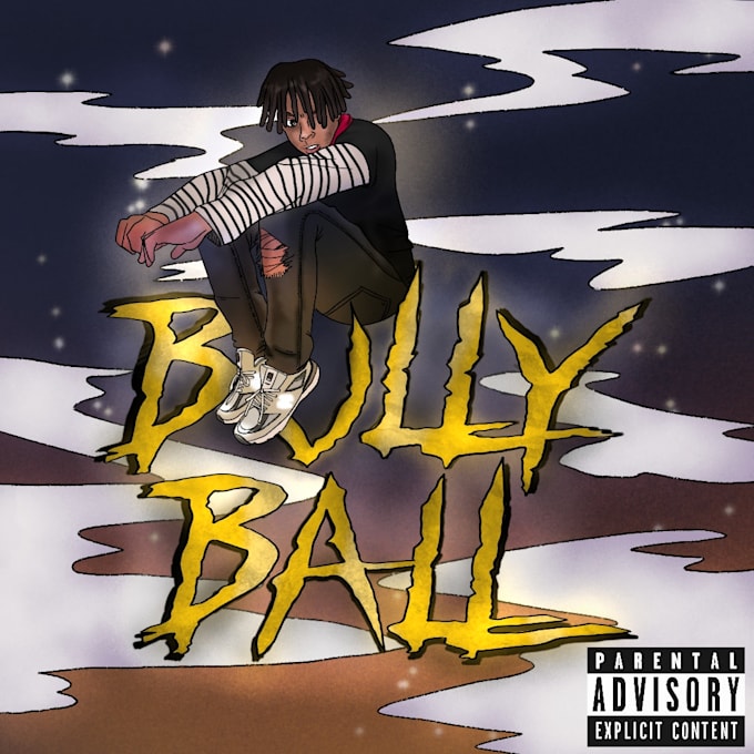 Do soundcloud cartoon style album art for you by Keandajt | Fiverr