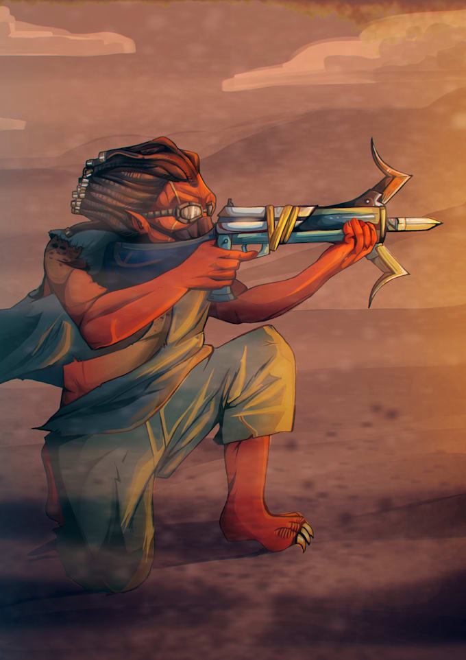 Draw a unique comic character for you by Quinjao | Fiverr