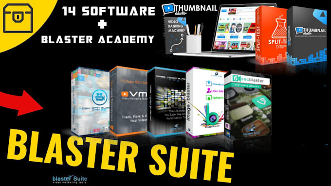 Give you 14 blaster suite softwares real license by Phantuongduy | Fiverr