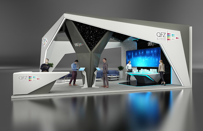 Do exhibition stand kiosk posm events and interior designs by Bijumyart ...