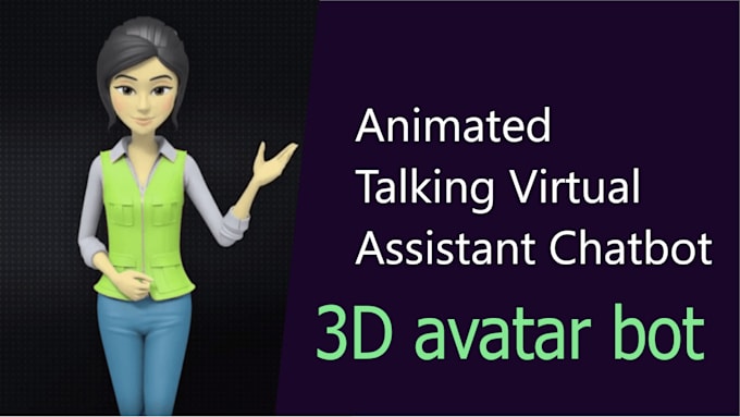 Develop your 3d smart chatbot by Kekenza21 | Fiverr