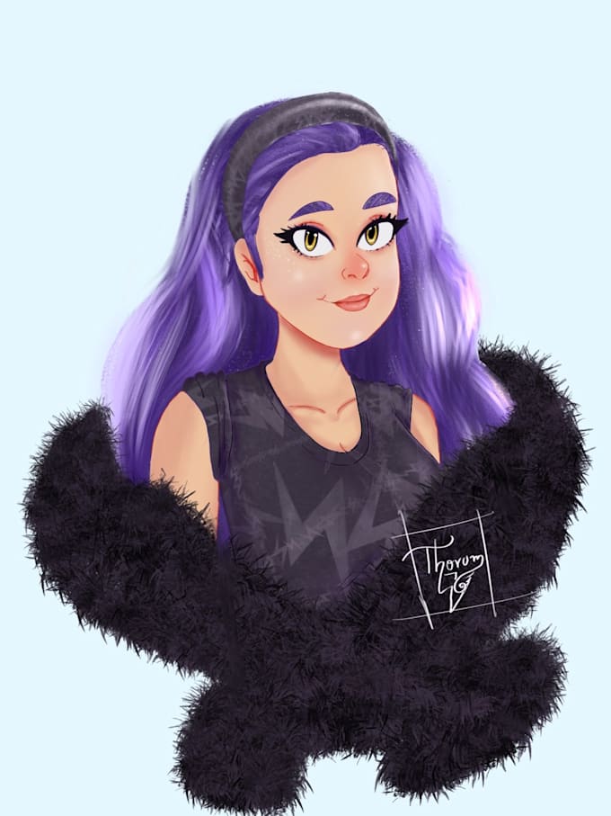 Portraits cartoonized and fanart by Thorum00n | Fiverr