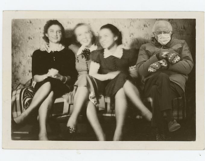 Photoshop bernie sanders in your photo by Peterhsullivan | Fiverr