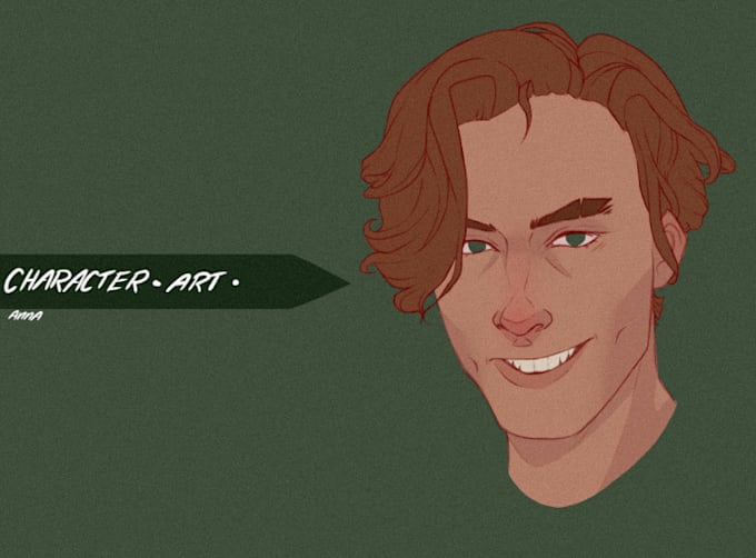 Illustrate stylistic art of your characters by Annamiller6252 | Fiverr