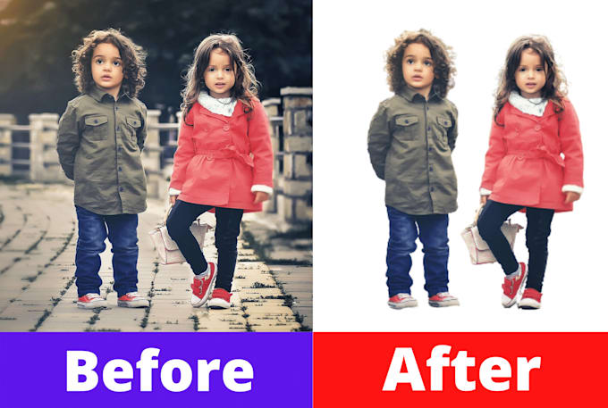 Quickly remove background from image by Myworkmydream | Fiverr