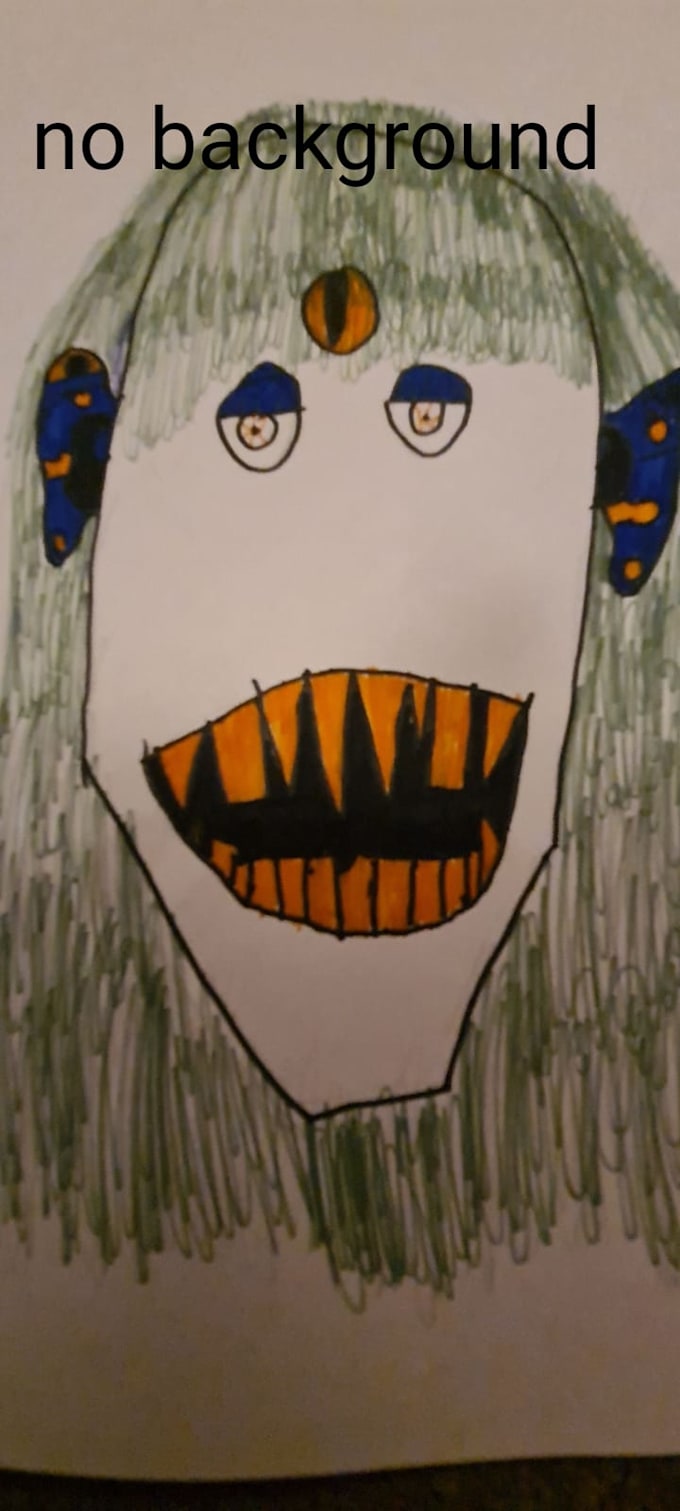 Alienate a photo of you by Drawingdoughnut | Fiverr