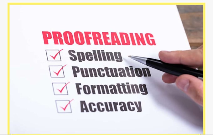 Proofread your letter ,documents or any other