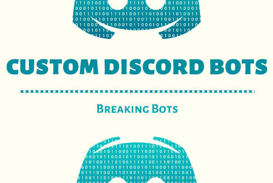 Create a custom discord bot in python or javascript by Breaking_bots ...