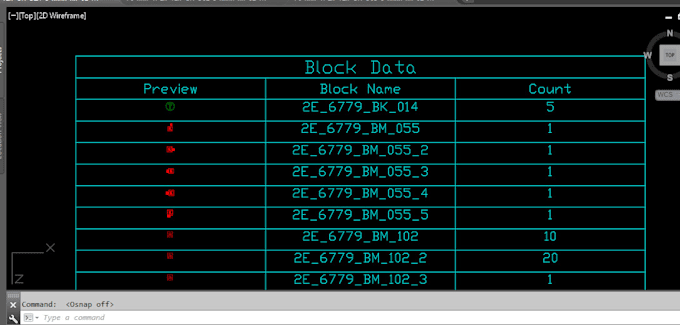 Make automatic count symbol in cad by Agungprihantono | Fiverr