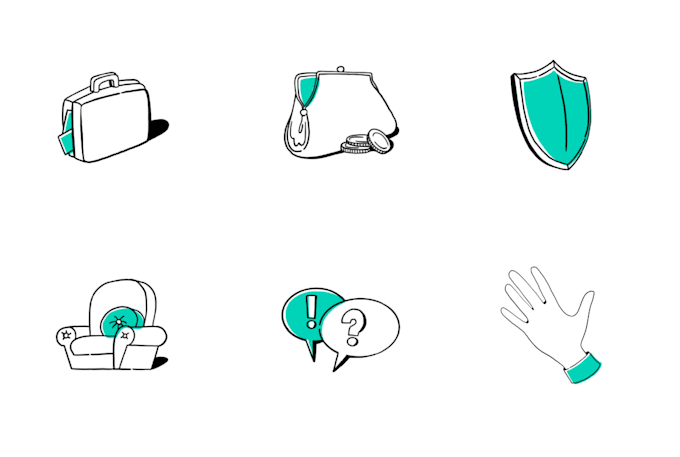 Draw freehand icons for your website by Alyona_nagel | Fiverr