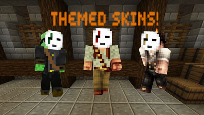 Create you a unique minecraft skin by Lukasjovaisis | Fiverr
