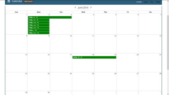 Create php mysql json event calendar by Vikaspatil | Fiverr