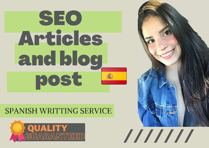 Write an amazing article in spanish by Florgonzalez439 | Fiverr