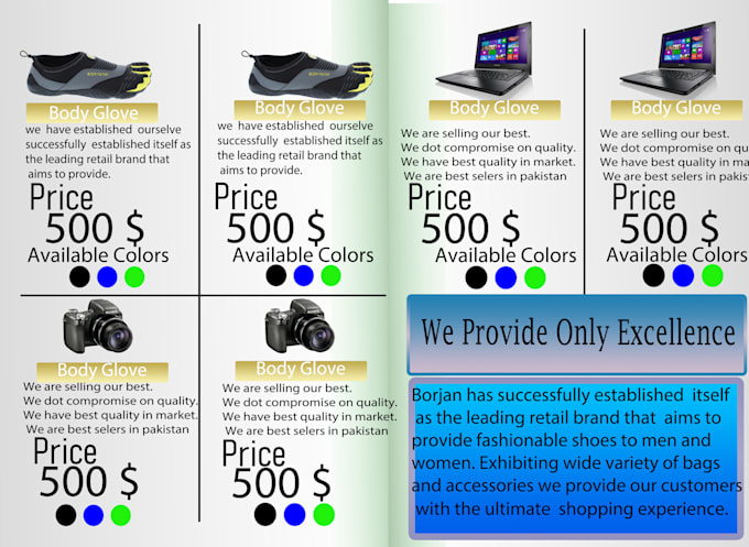 Create a special product catalog, poster, brochure, booklet by ...