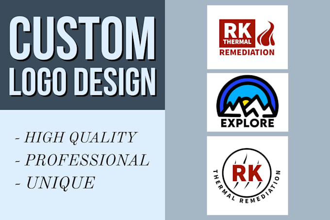 Design a unique and professional 2d logo by Lindseywessling | Fiverr