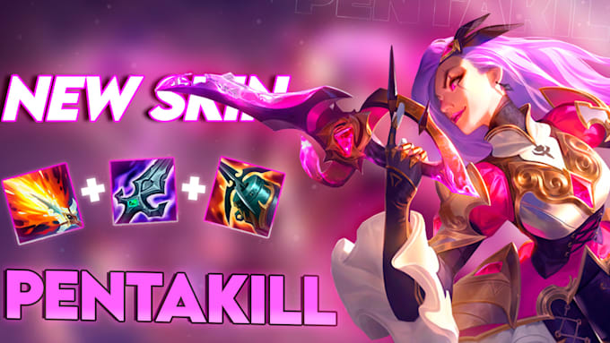 Desing eye catching league of legends thumbnail by Sixess | Fiverr