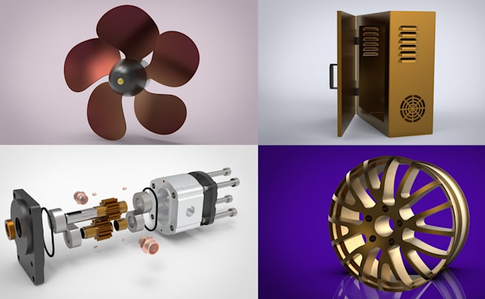 Do 3d Cad Modeling Cad Designamazing Product Rendering 3d Print Stl