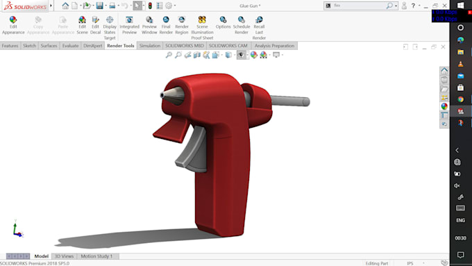 Design your product on solidworks by Skyline_eternal | Fiverr
