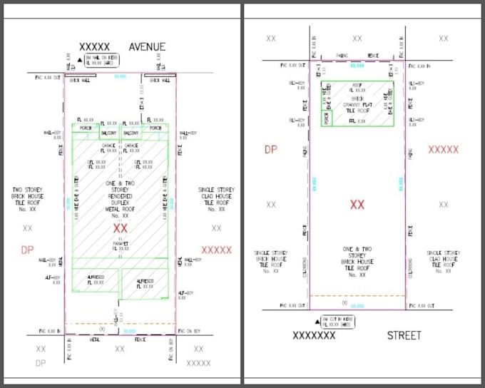 Do your final, property land survey drawing accurately by Haleem ...