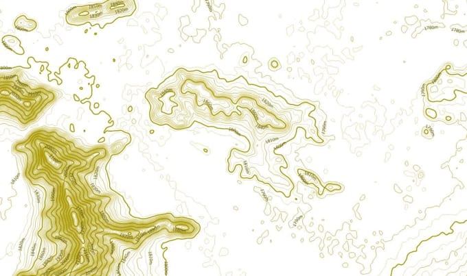 Make high quality contour maps in arcgis, qgis and sketchup by ...