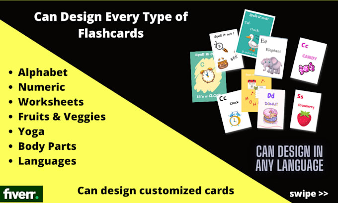 Design printable flashcards, attractive worksheets, for all grades by ...