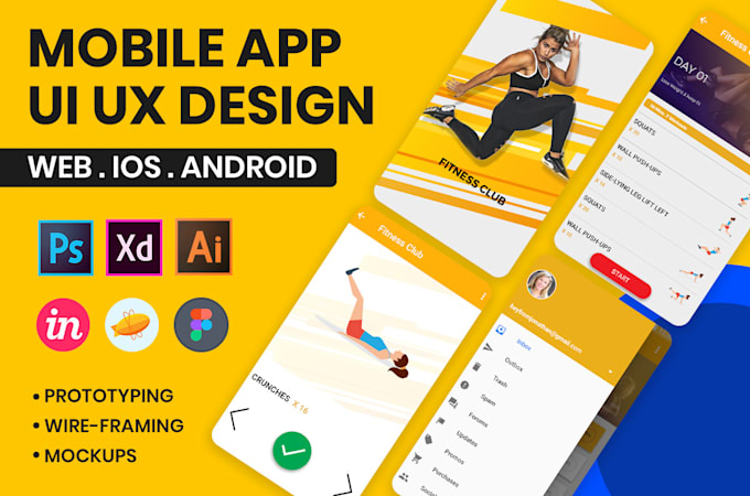 Design a fantastic or amazing ui for mobile app and website by Utstudio ...