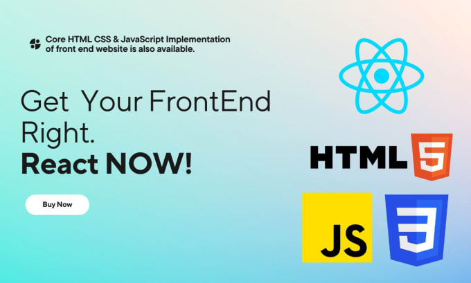 Implement Your Web Design Using Html Css Javascript And React By Mrzaid1 Fiverr