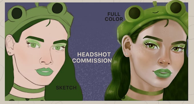 Draw custom headshot art by Figgyarts | Fiverr