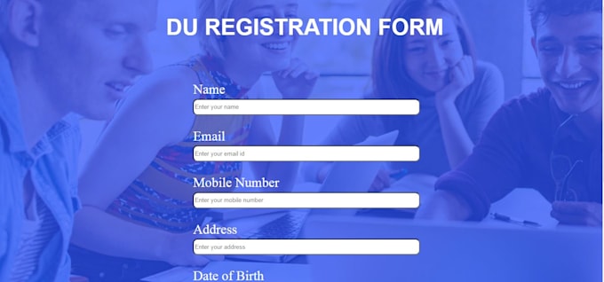 Awesome web pages using html, css, javascript by Bishtrohan | Fiverr