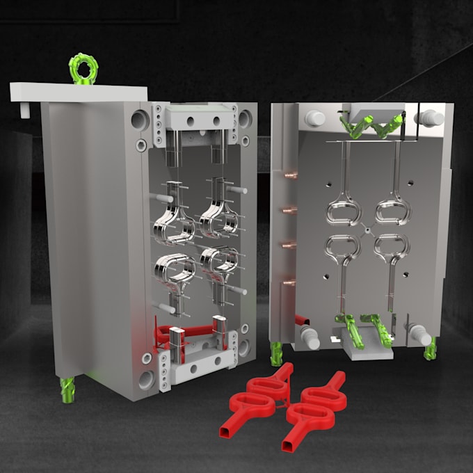 Design plastic parts for injection molding or 3d printing by Tarasveber ...