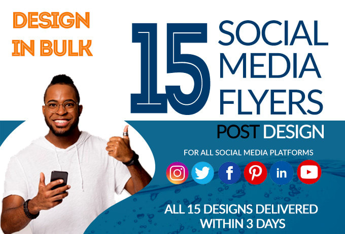 Create 15 top notch social media flyers design for your page by ...