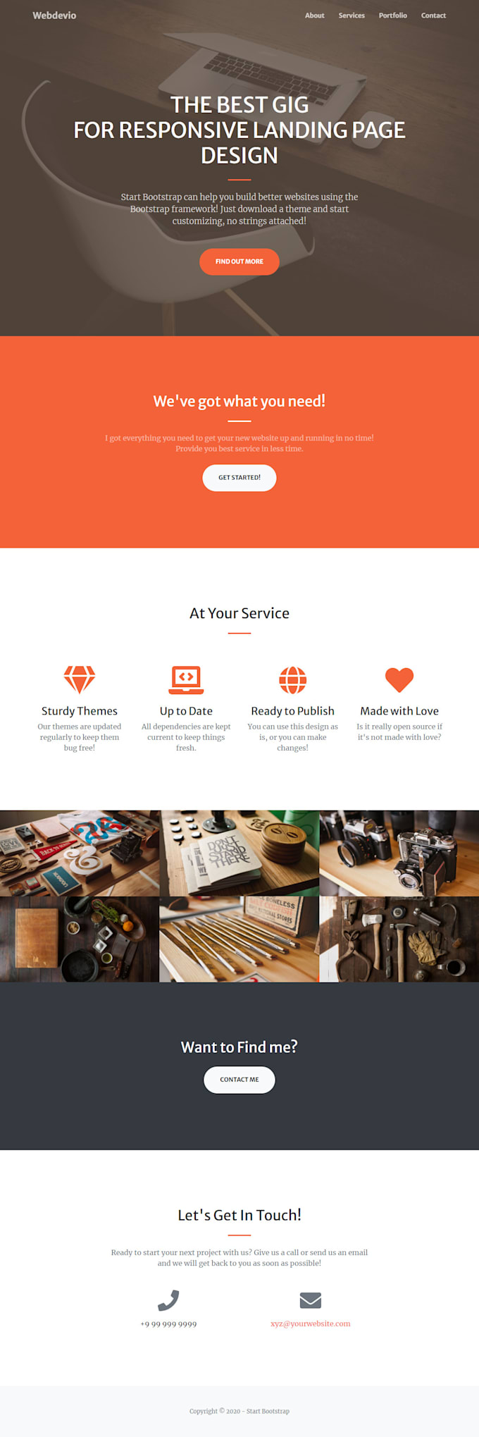 Design responsive static websites in html css by Awais_webdev | Fiverr