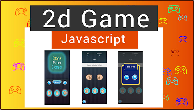 Develop 2d html 5, javascript game from scratch by Codingkit | Fiverr