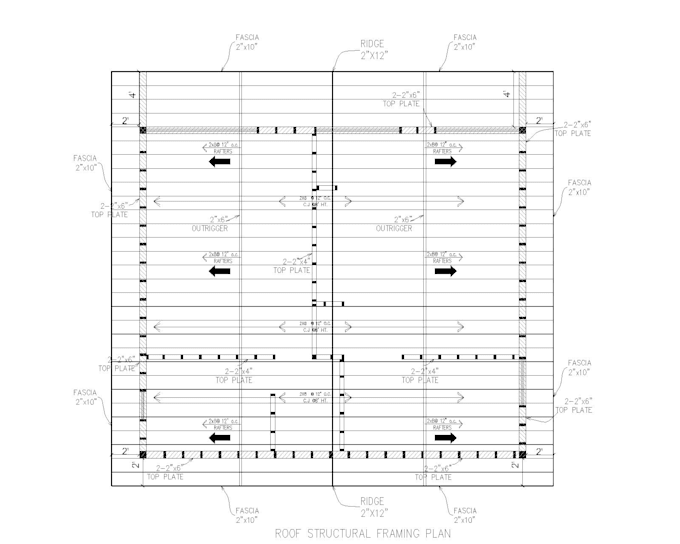 Draw architectural structural floor plans elevations and sections by Ateeqanwarkamal | Fiverr