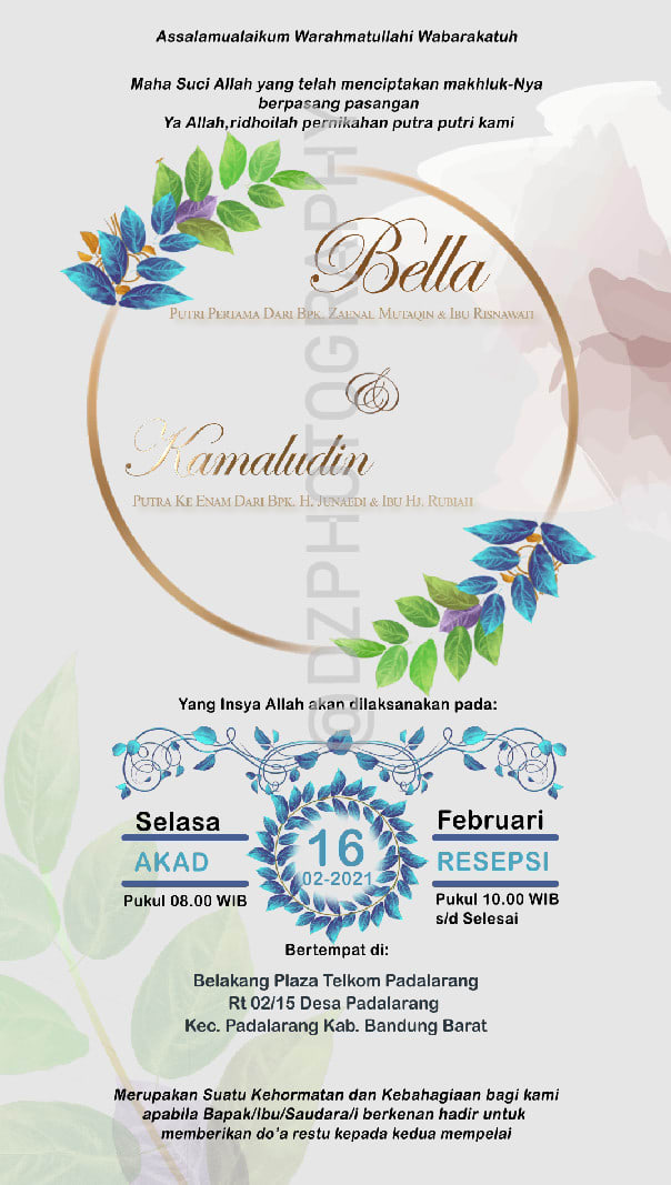 Create beautiful digital animated invitation card in ae by ...