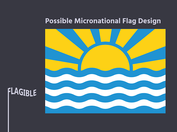Design a flag for you by Flagible | Fiverr