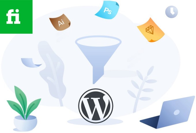 Convert psd, xd, figma, to wordpress website design by Abulhasnath | Fiverr
