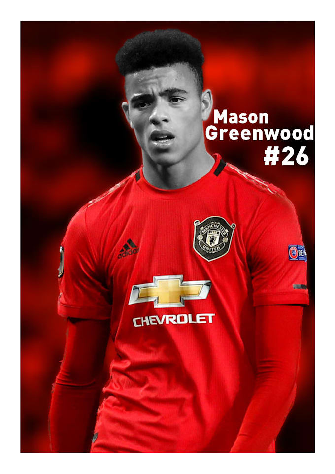 Design and create a custom football player poster by Haydenrey26 | Fiverr