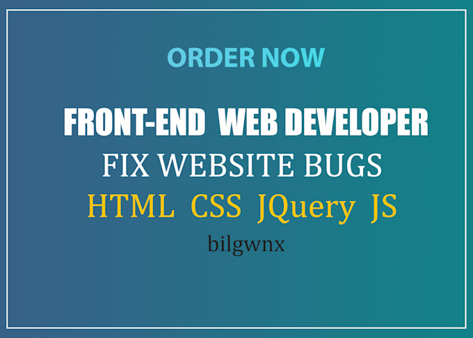 Fix wordpress, html, css, bootstrap bugs by Bilgwnx | Fiverr Fix wordpress, html, css, bootstrap bugs by Bilgwnx | Fiverr
